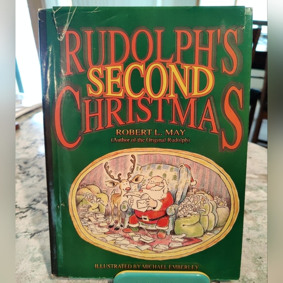 Toys | Vtg Rudolphs Second Christmas Rudolph The Rednosed Reindeer 2 ...